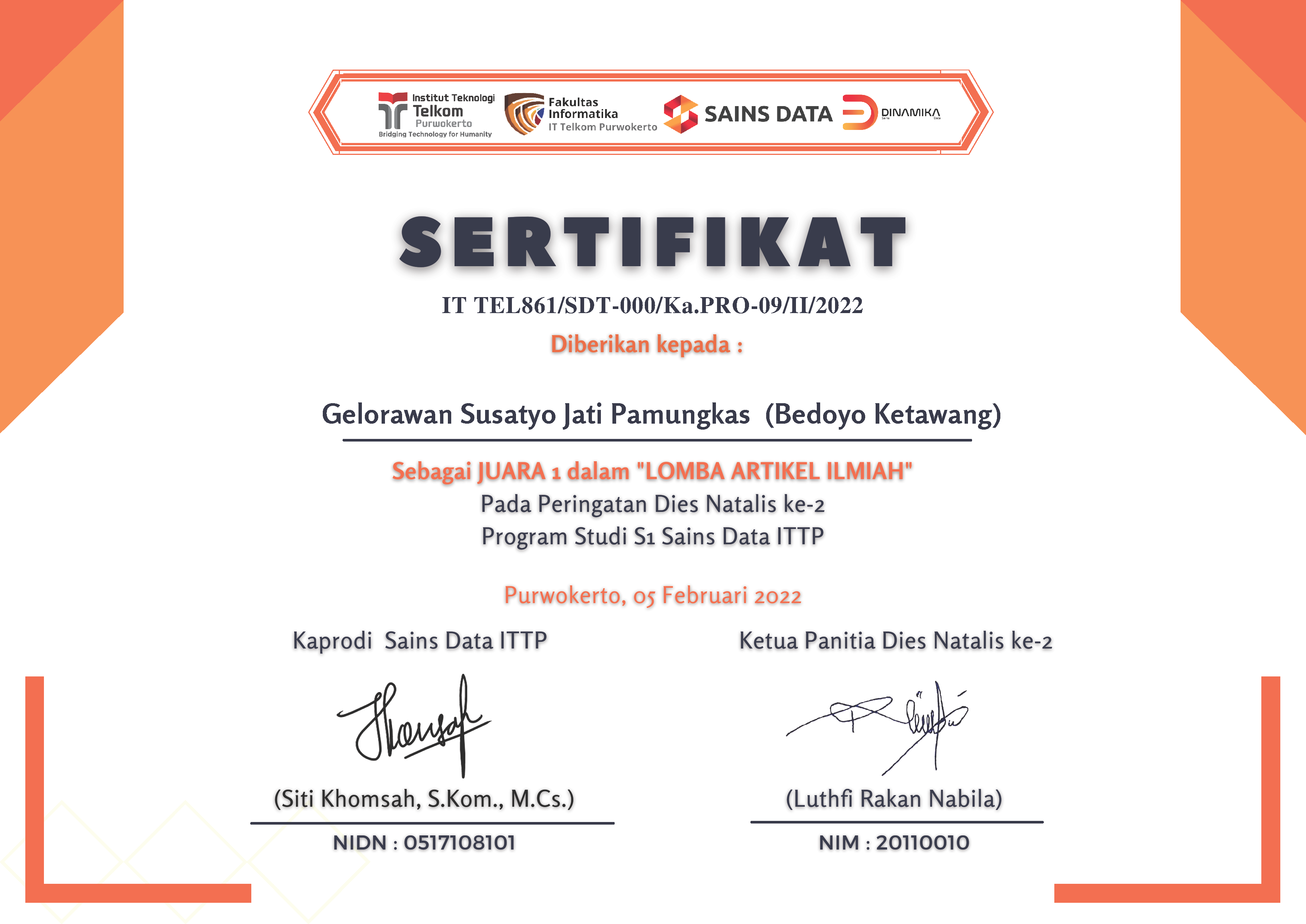 Gelorawan's Portfolio