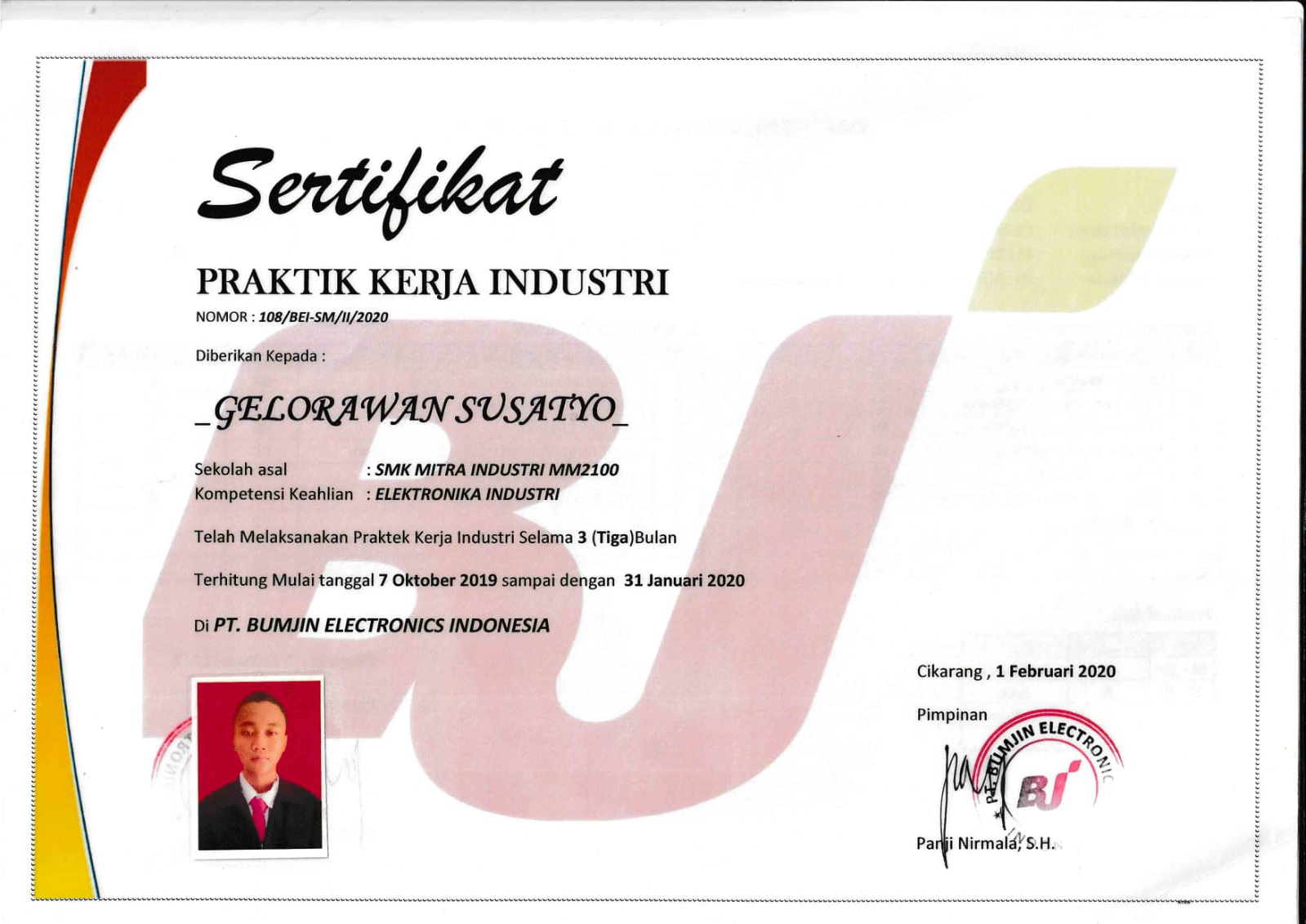 Gelorawan's Portfolio